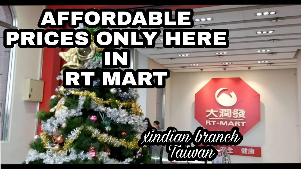 Affordable prices in RT MART TAIWAN - YouTube