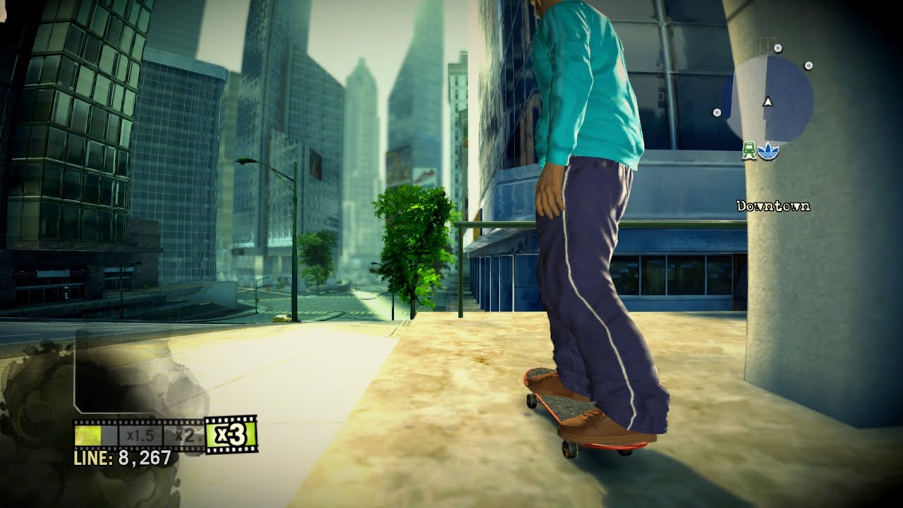 Skate 1 Gameplay - Vibrant 60 FPS - YouTube