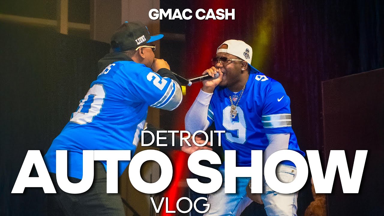 Gmac Cash Detroit Auto Show (VLOG) - YouTube