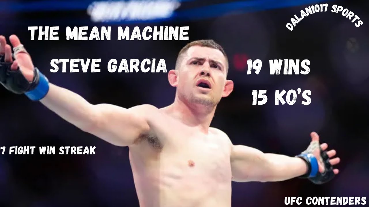 Steve Garcia Is Becoming a Serious UFC Problem | UFC Contenders - YouTube