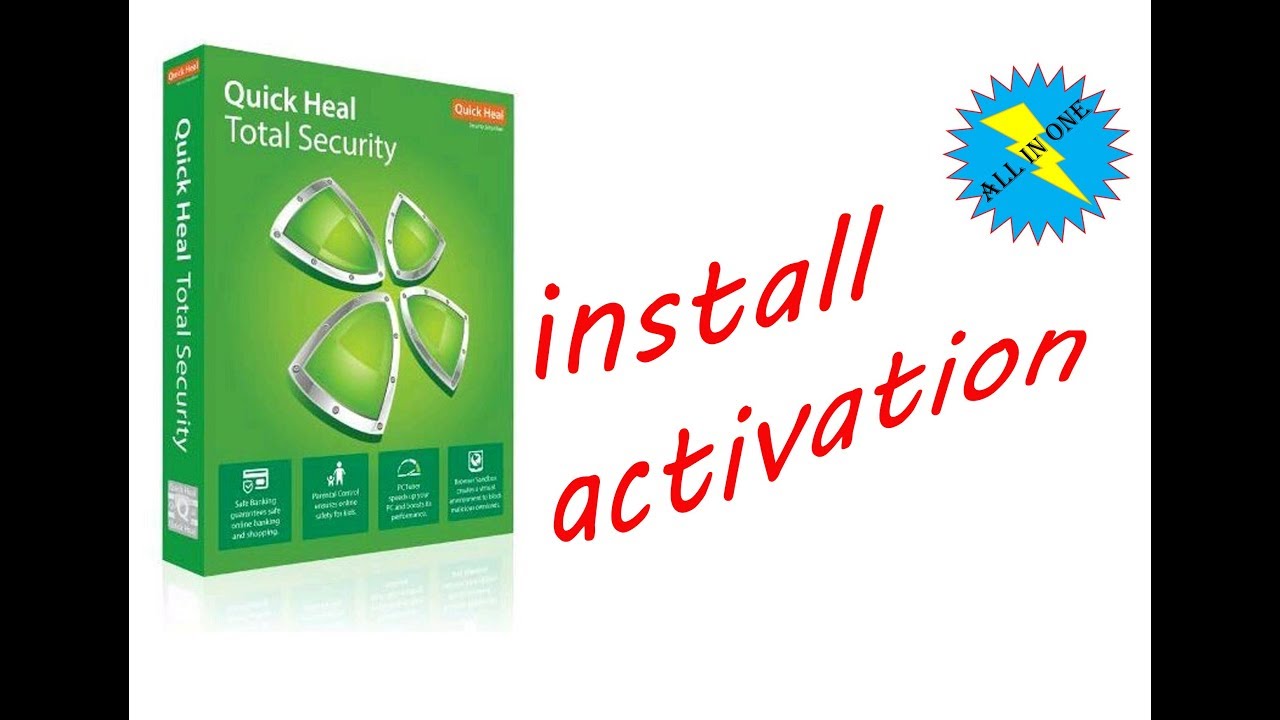 Quick heal total security install , Registration, activation product ...