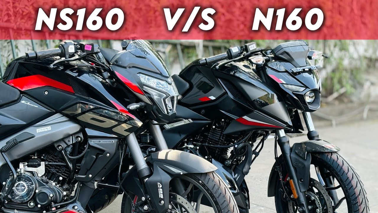 All New Pulsar NS160 Vs New Pulsar N160 Detailed Comparison | Price ...