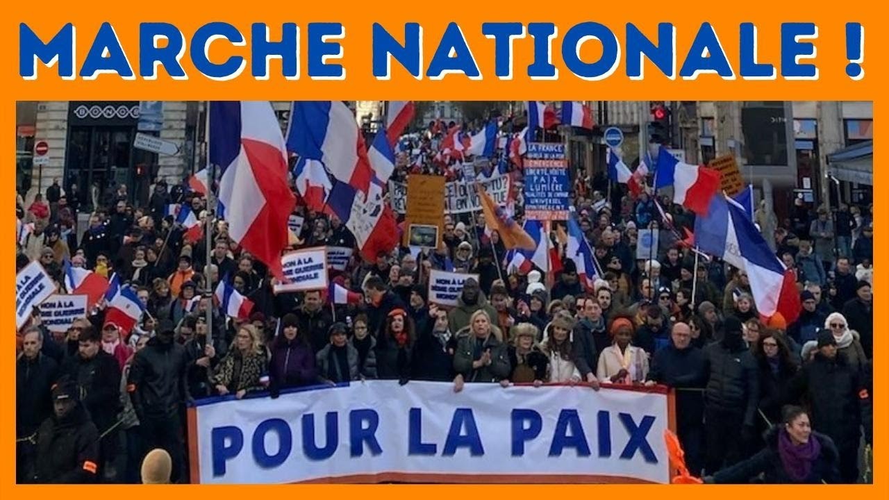 La Marche nationale pour la Paix fait un carton ! (reportage) - YouTube