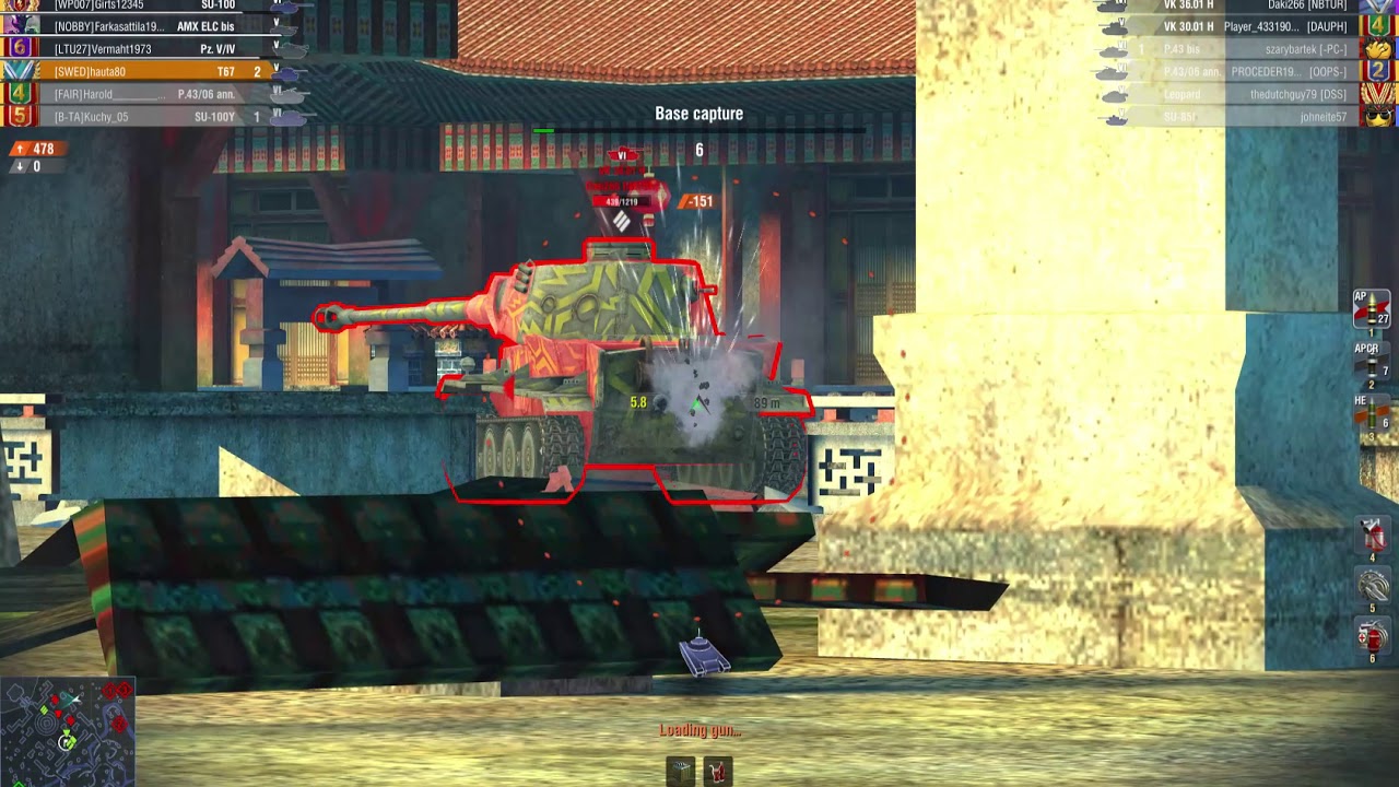 SWED WoT Blitz Lost Temple T67 5 Kills hauta80 25/6-2020 - YouTube