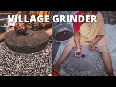 Hand grinder stone | Indian traditional || Shinnu’s || episode-23 ...