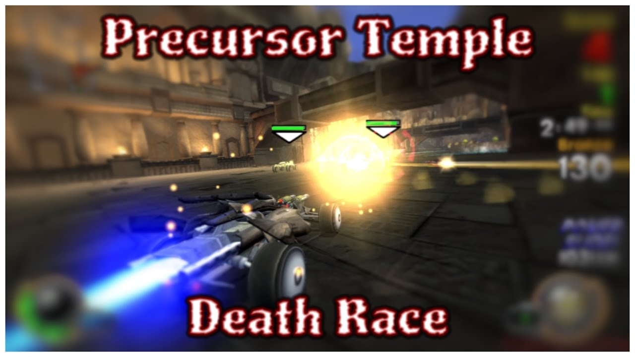 Jak X: Combat Racing | Precursor Temple - Death Race - YouTube
