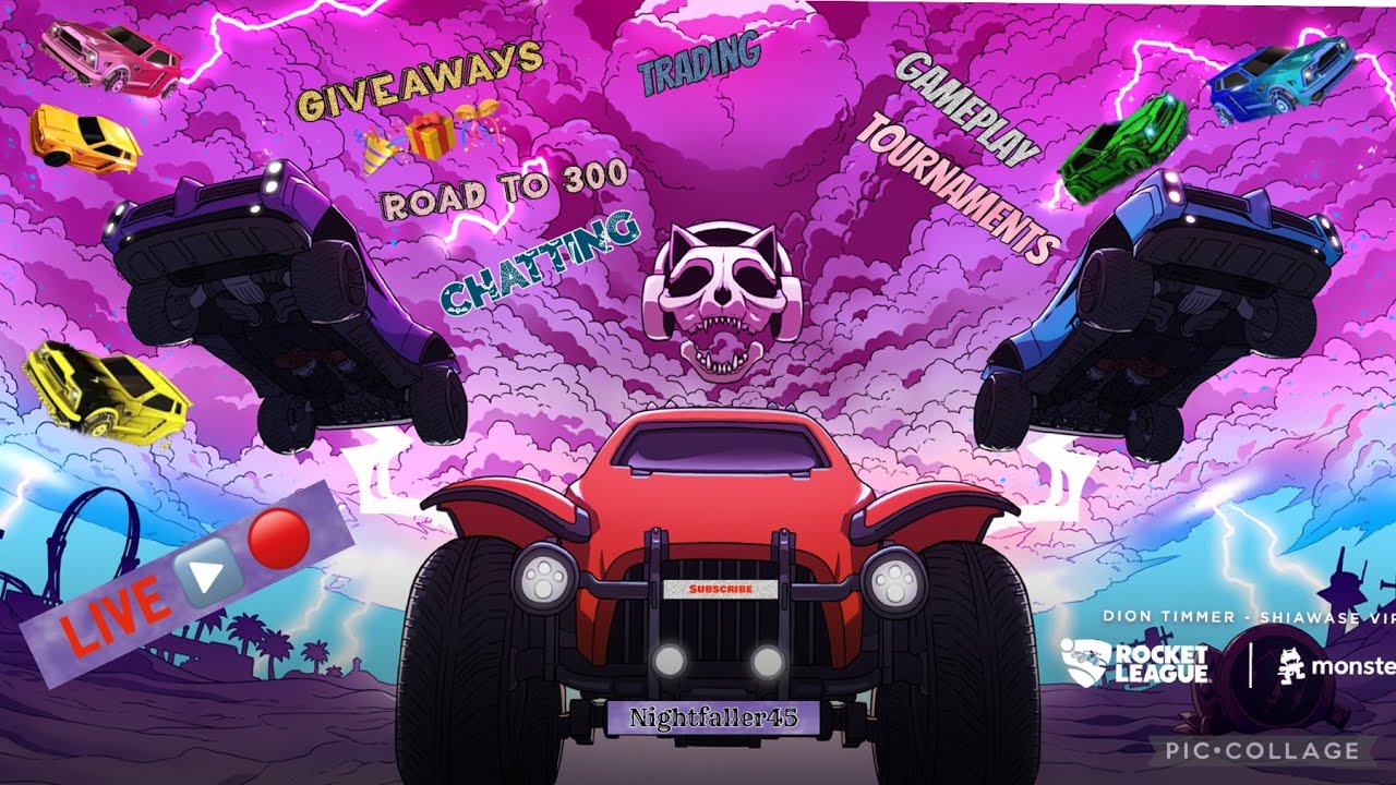 Rocket league with viewers live trading road to tw mainframe give ...