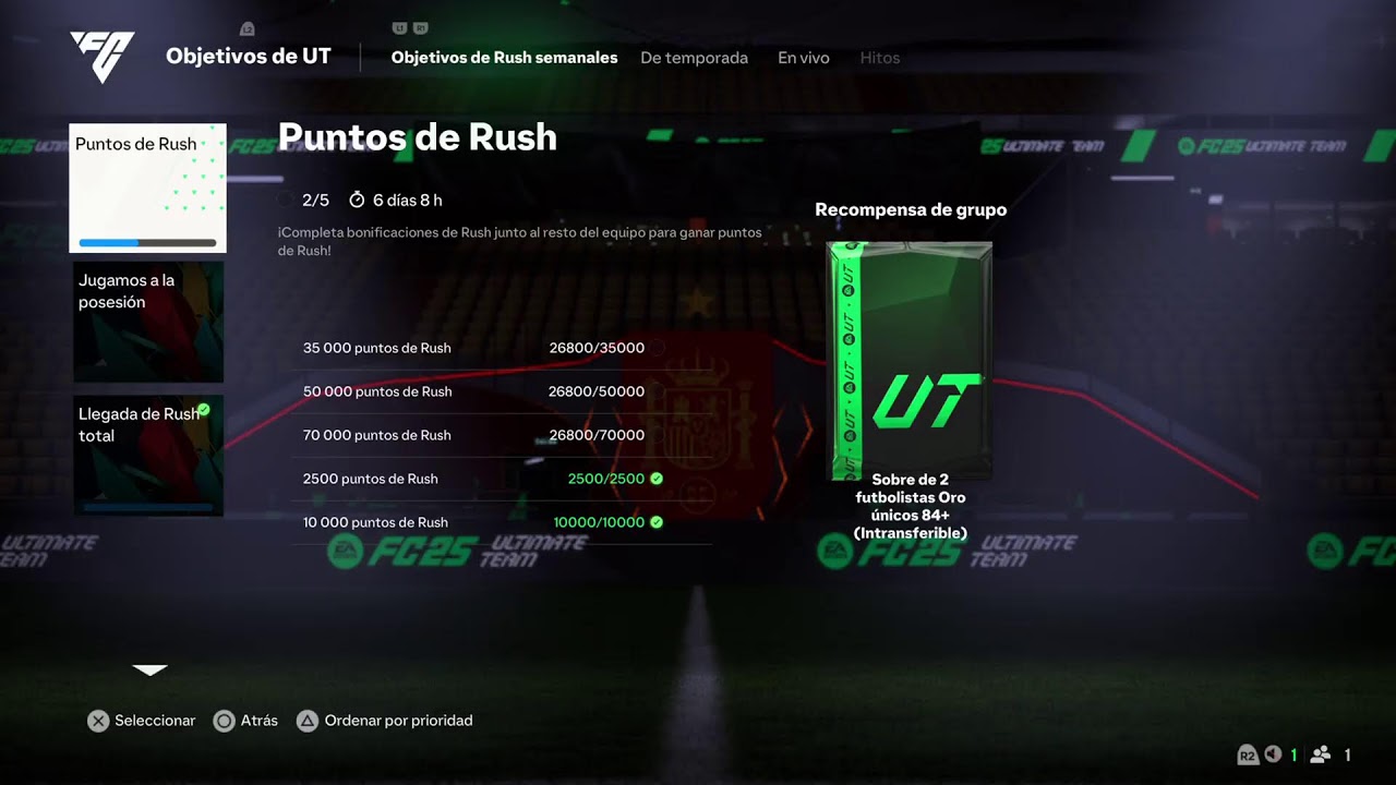 *DIRECTO PS5 *EA FC24 * *RUSH *OBJETIVOS ETC.. - YouTube