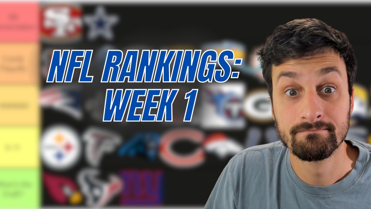 Ranking ALL 32 NFL Teams After Week 1: Tier List Style. - YouTube
