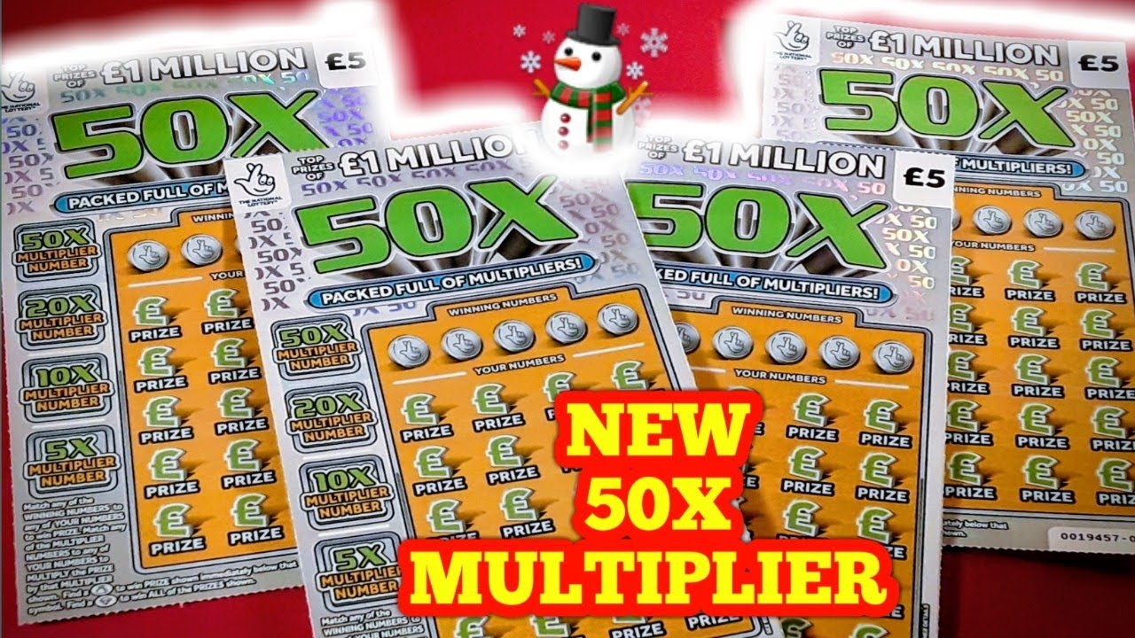 NEW SCRATCHCARDS ""£1 MILLION MULTIPLIER "...GRID OF FORTUNE...10X CASH ...