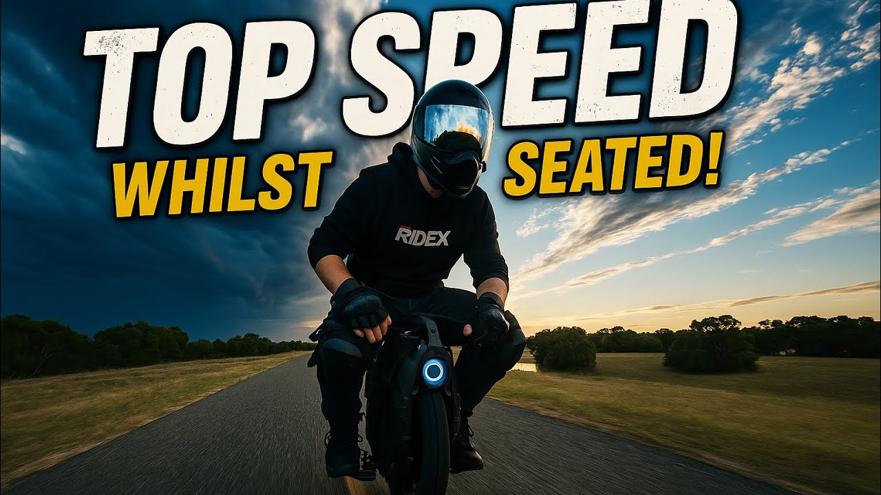 Seated Top Speed Test on the INMOTION V14 50S – How Fast Can I Go?! ⚡️ ...