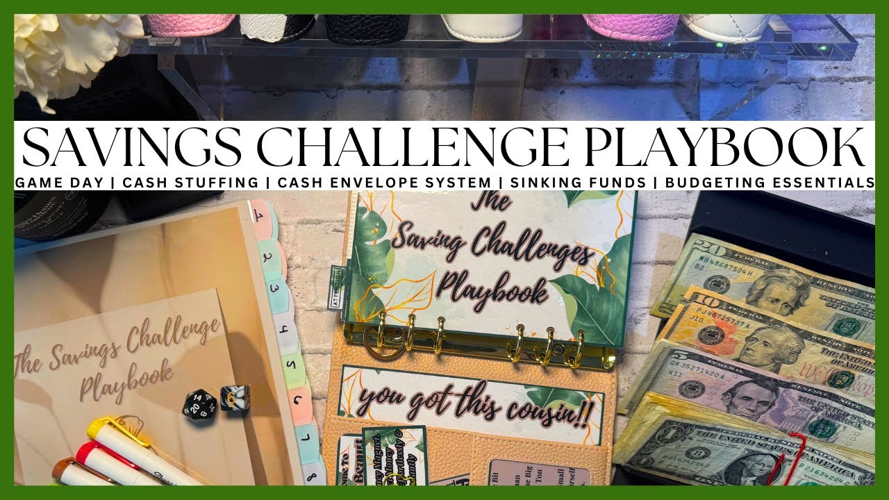 SAVE-IT THURSDAY 💰GAME TIME! 🕹️ CASH STUFFING | USING MY SAVINGS ...