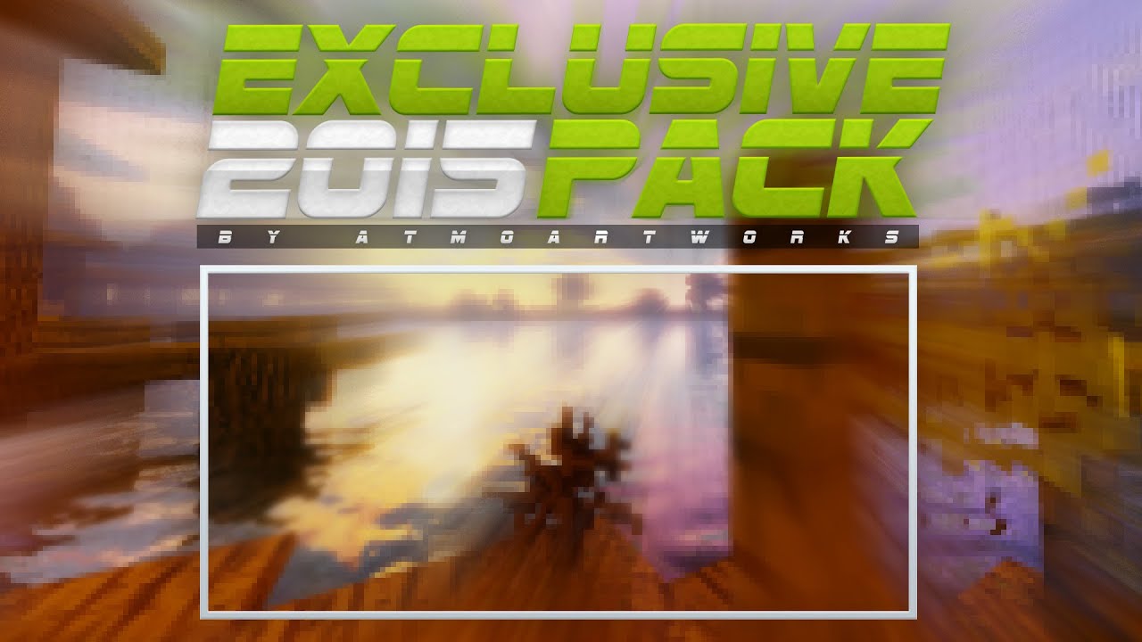 Minecraft Exclusive Pack 2015 [DOWNLOAD]| by AtmoArtworks - YouTube