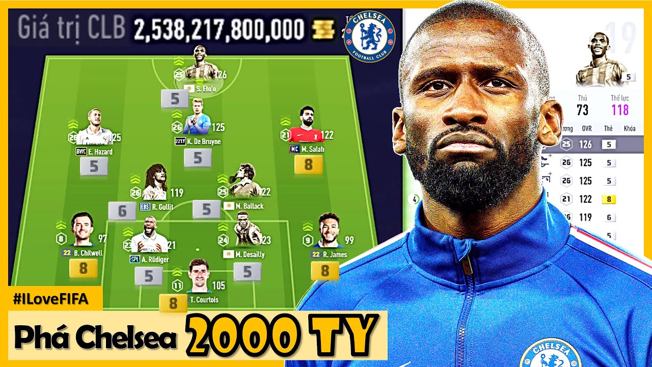 Cầm Hơn 2000 Tỷ I Love Phá Sạch Build Team Color CHELSEA Cực Mạnh FO4 ...