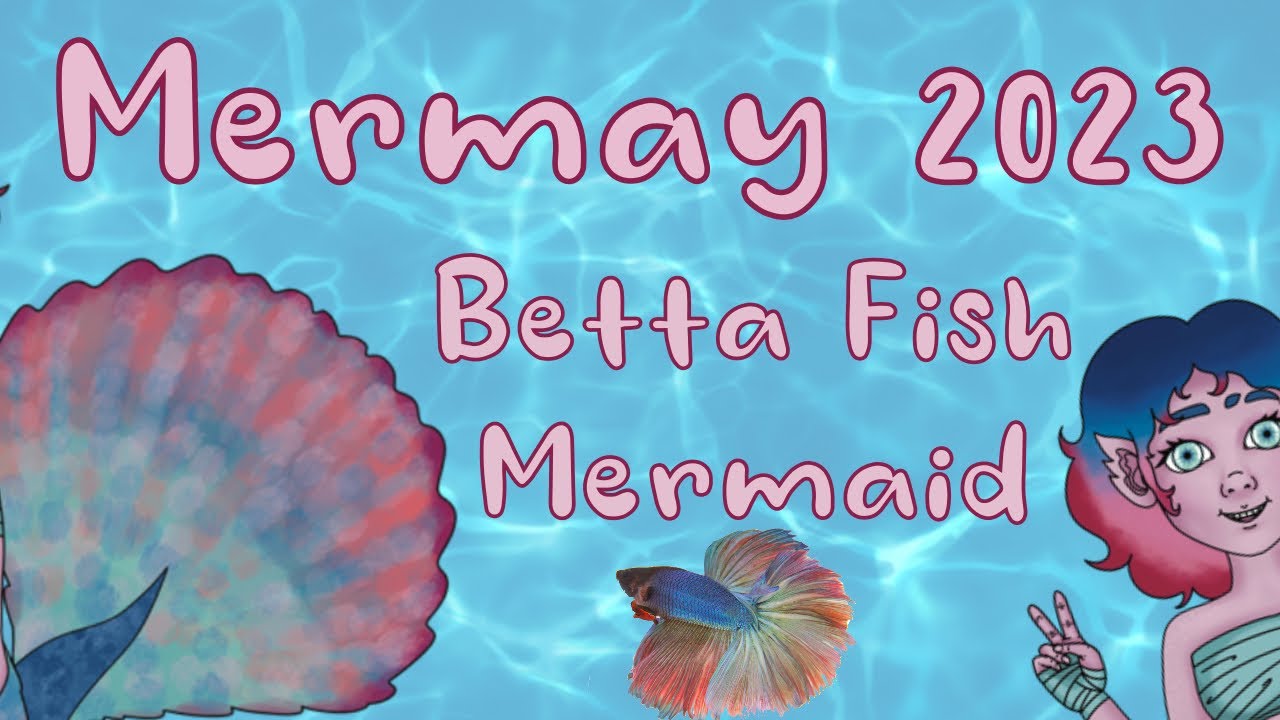 Betta Fish Mermaid in Procreate: MerMay 2023 - YouTube