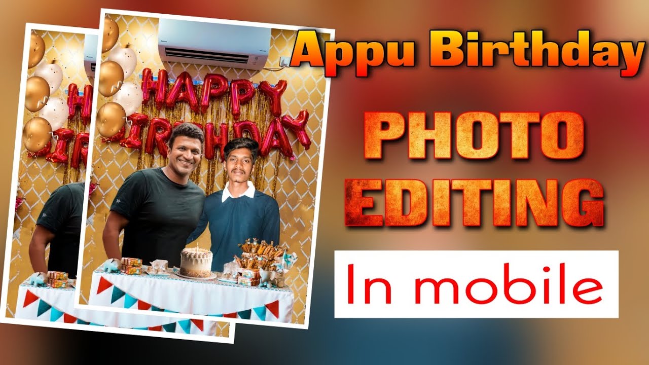 Punithrajkumar birthday🎂🎉 Photo editing|| kannada photo editing || appu ...