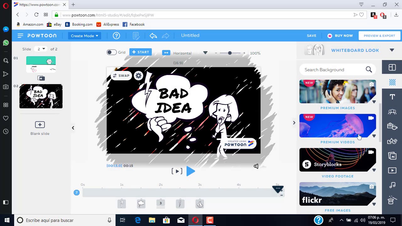cómo utilizar powtoon tutorial 2019 (lo más completo) - YouTube