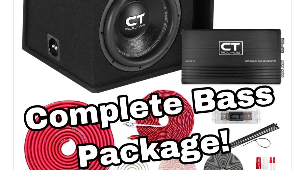 CT Sounds Complete Bass Package - Tropo 12" - YouTube