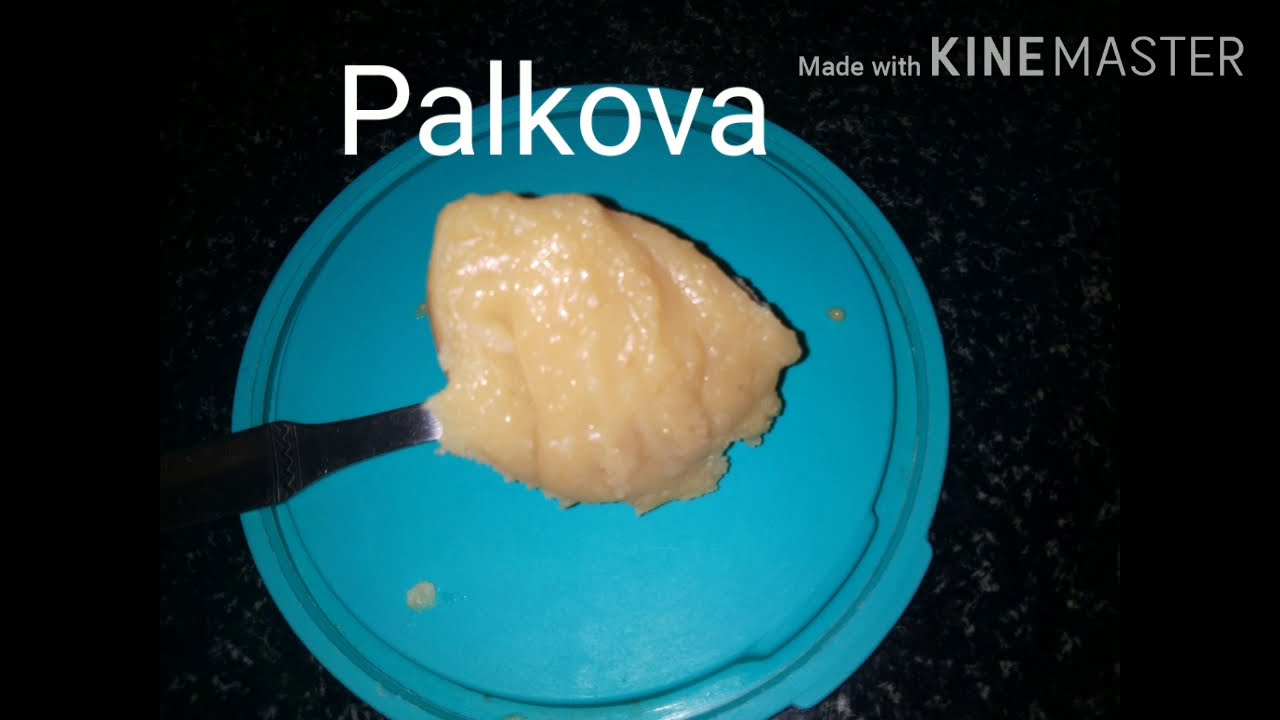 Palkova recipe | Sweet recipe | How to make milk kova - YouTube