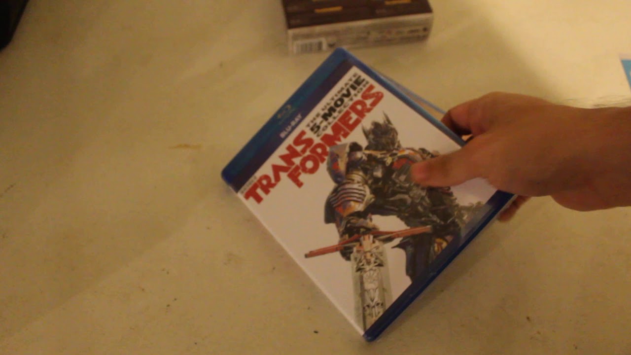 UNBOXiNG REViEW OF TRANSFORMERS BLU-RAY AND DiGiTAL 6-MOViE PACK - YouTube
