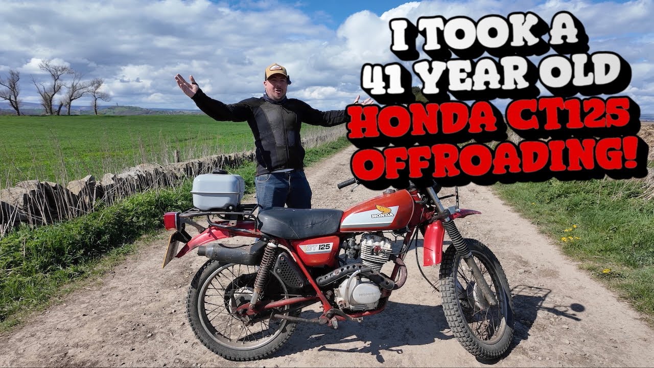 I Took a 1984 Honda CT125 Off-Road – Here’s What Happened! - YouTube