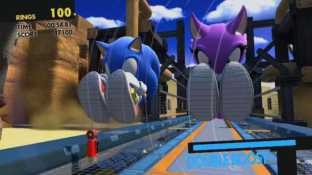 When you team up with Sonic! // SONIC FORCES - YouTube