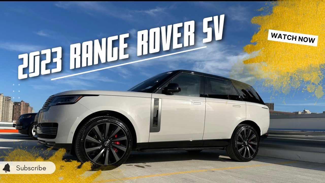 2023 Range Rover SV (Borasco Grey) — JLR Brooklyn - YouTube