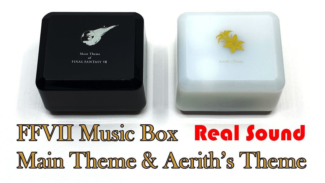 Final Fantasy VII Remake Music Boxes Aerith's Theme and Main Theme ...
