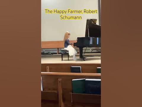 The Happy Farmer, op.68, no. 10 - Robert Schumann #piano #schumann # ...