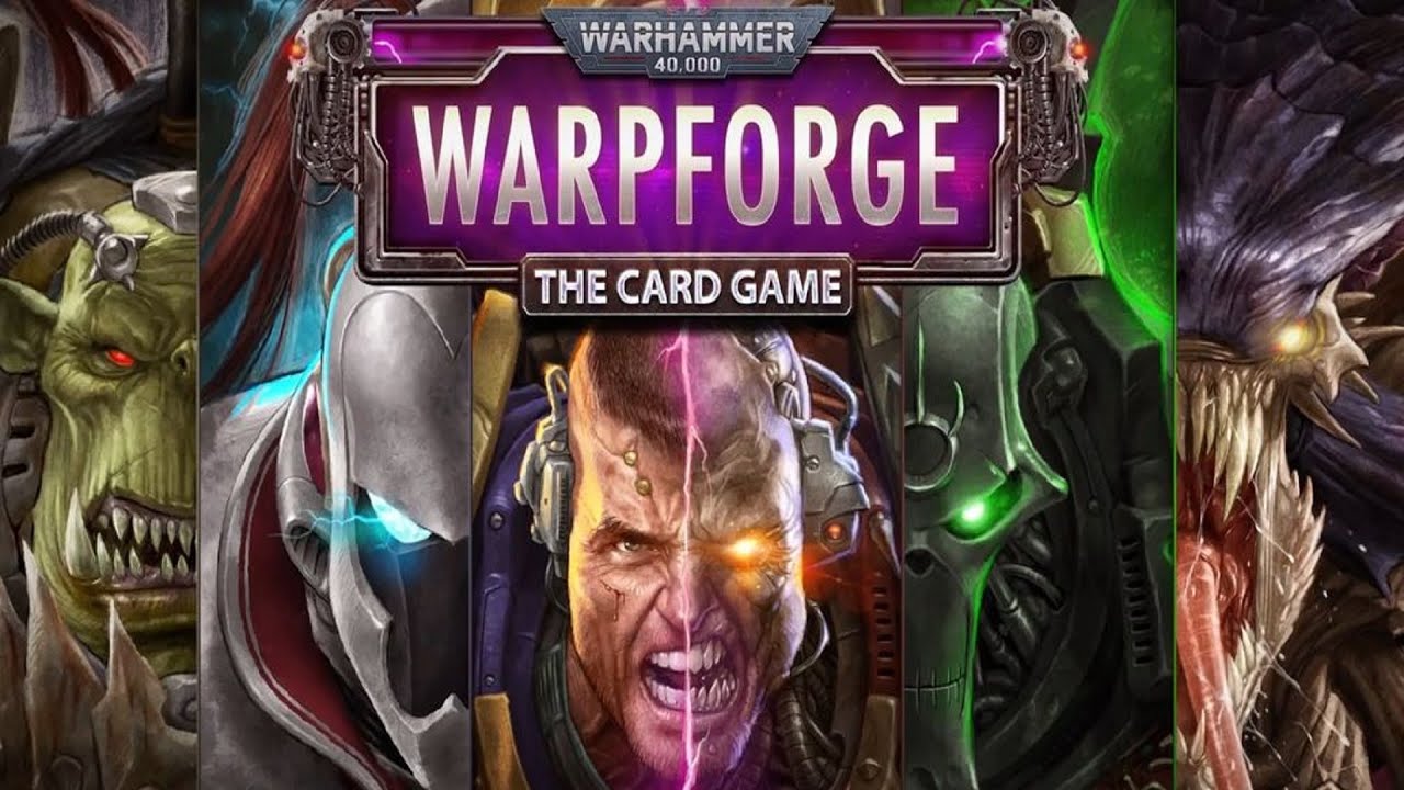 Necron Ladder games + GIVEAWAY || Warhammer 40,000 Warpforge - YouTube