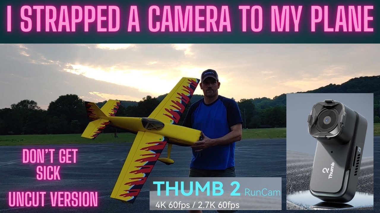 FPV RC PLANE RUNCAM VIDEO CAMERA ON MY PLANE E-FLITE SPEKTRUM SADFE ...