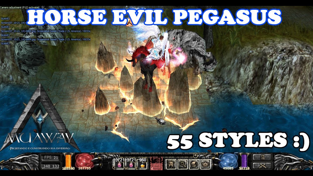 MuAwaY | Evil Pegasus | 55 Styles :) - YouTube