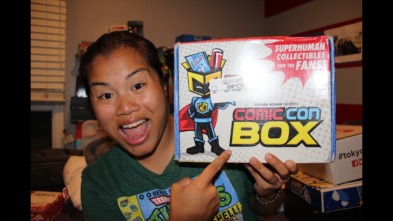 2015 June Comic Con Box Unboxing - [Adventure] - YouTube