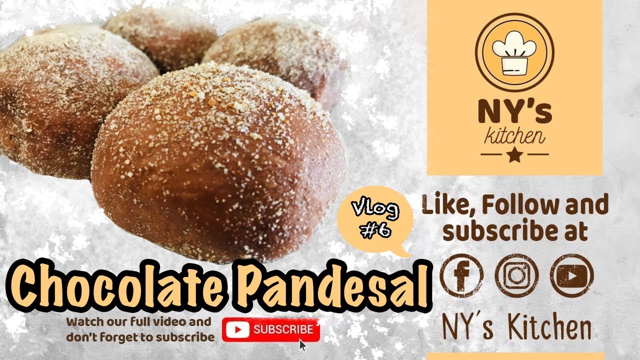 CHOCOLATE PANDESAL WITH CHOCO AND CREAMCHEESE FILLING | How To Make ...