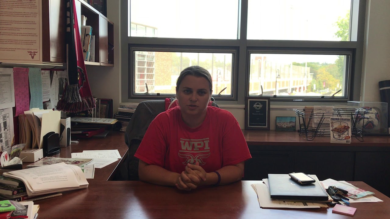 WPI Women's Soccer Preseason - head coach Steph Riley-Schafer - YouTube