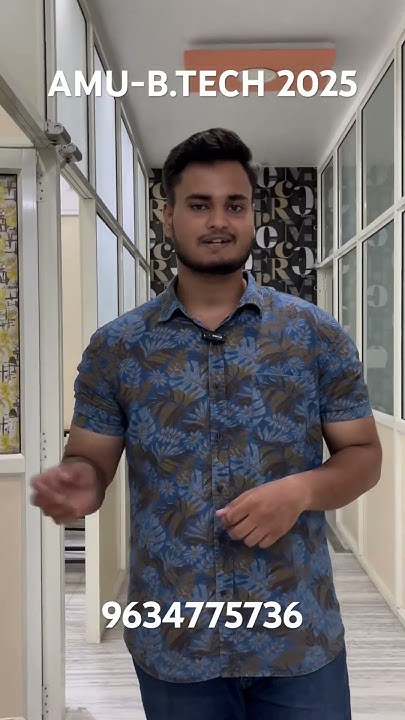 AMU B.Tech Entrance 2025 Batch | Basic To Standard | AMUEEE Batch 2025 | AMU BTech Coaching ...