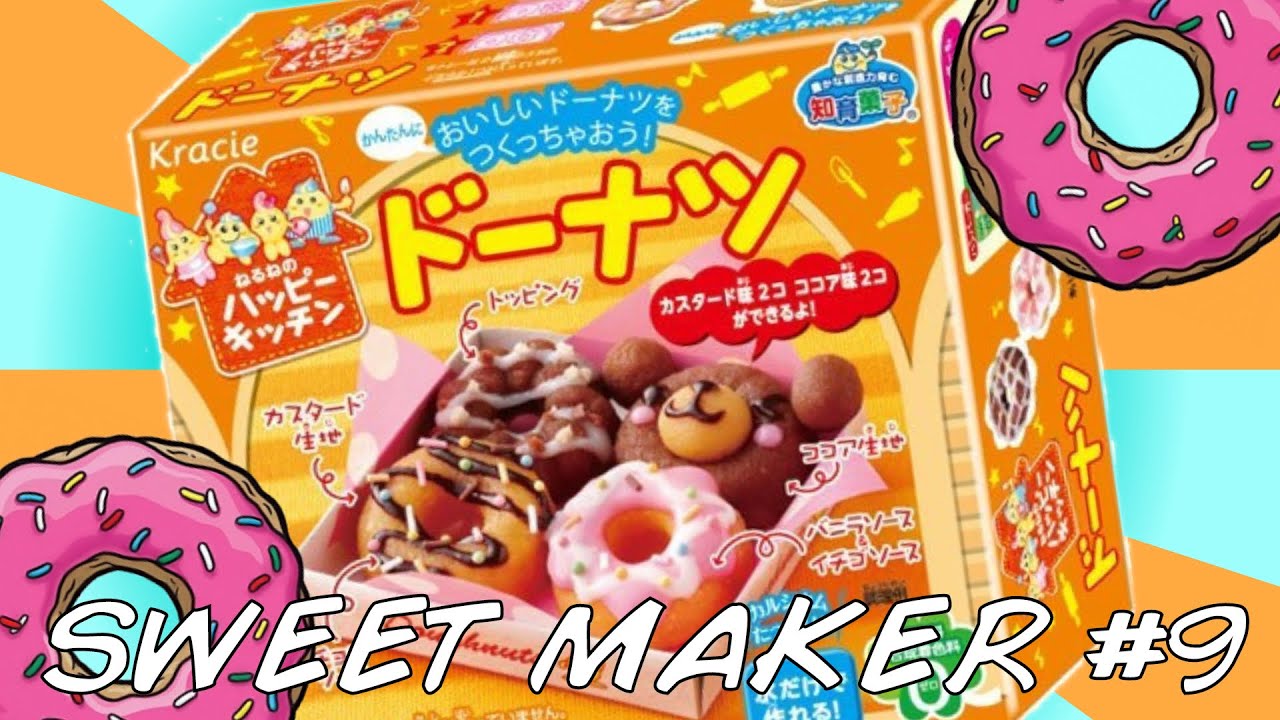 [Sweet Maker #9] DONUTS | Fabrication Bonbons Japonais Candysan HAPPY ...