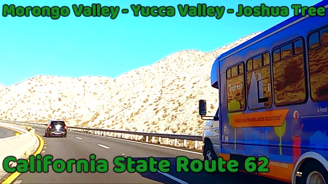 🚘Drive on California State Route 62 -Yucca Valley -Joshua Tree - YouTube