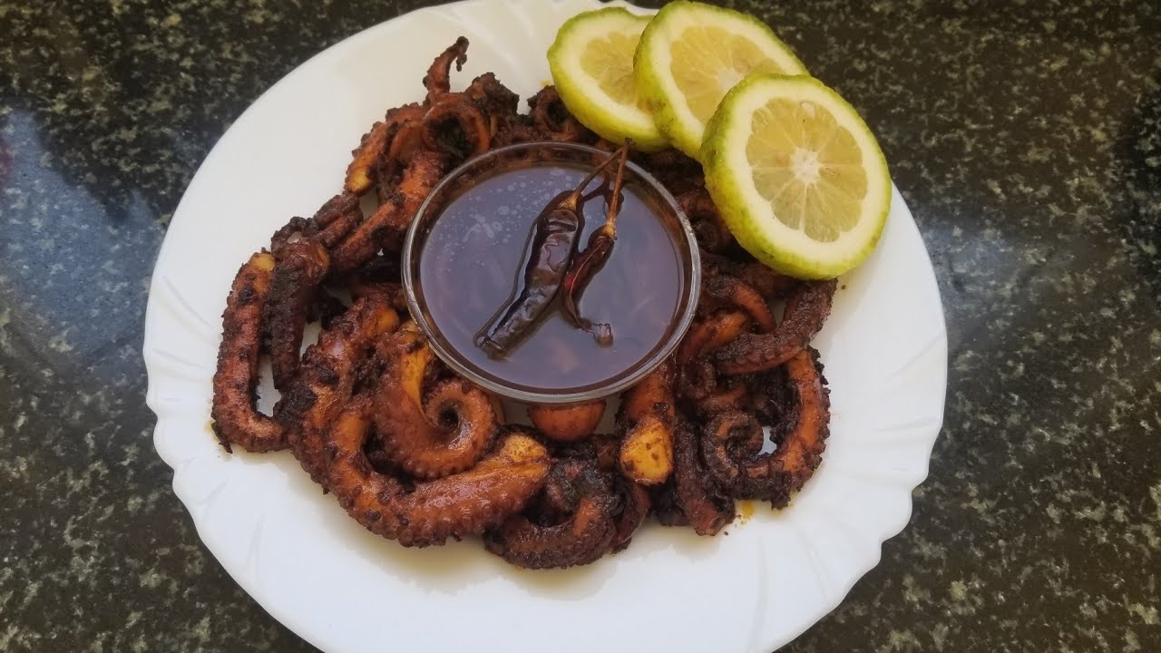 Pweza wa Kukaanga /Dry fried Octopus - YouTube