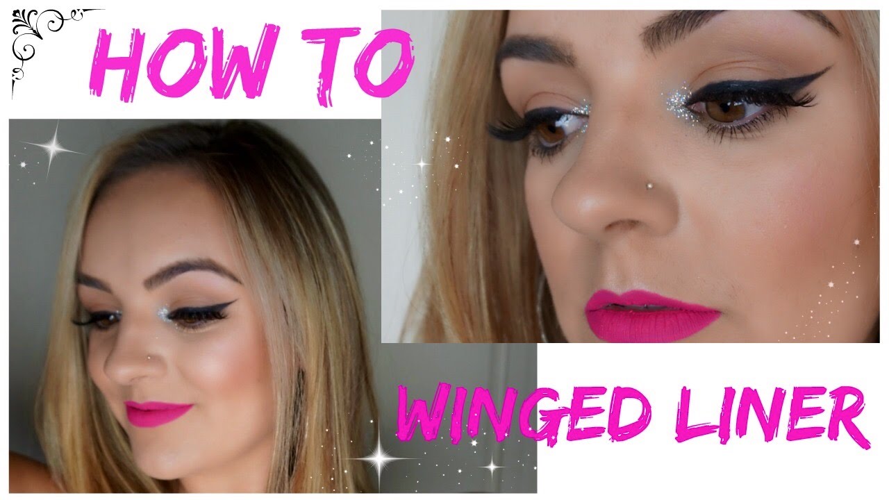 HOW TO apply winged liner || Molly Isaacson - YouTube