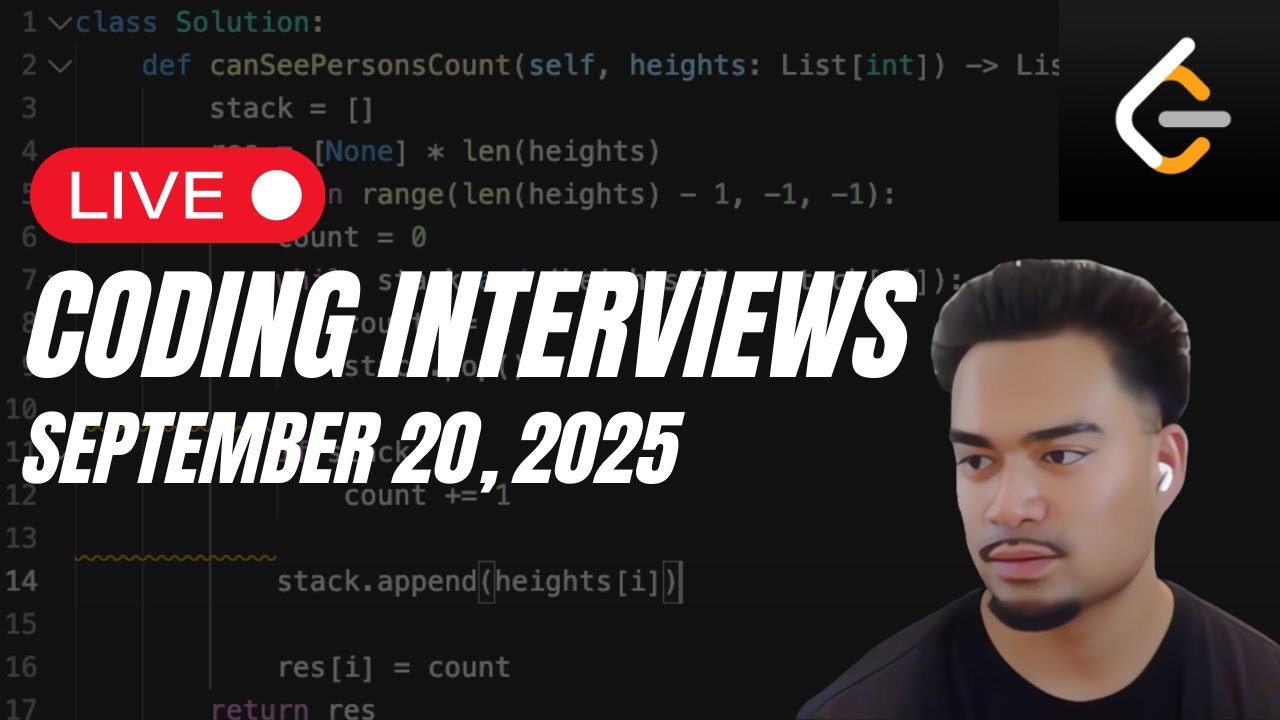 Live Coding Interviews | Episode 11 - YouTube