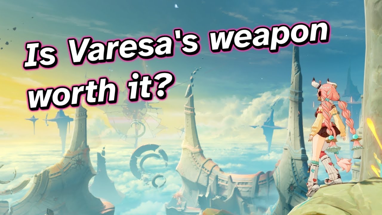 So I leveled Varesas weapon I guess we plunging - YouTube