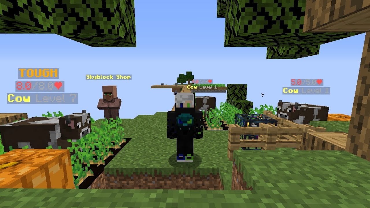 SkyBlock en cubecraft de minecraft en DIRECTO - YouTube