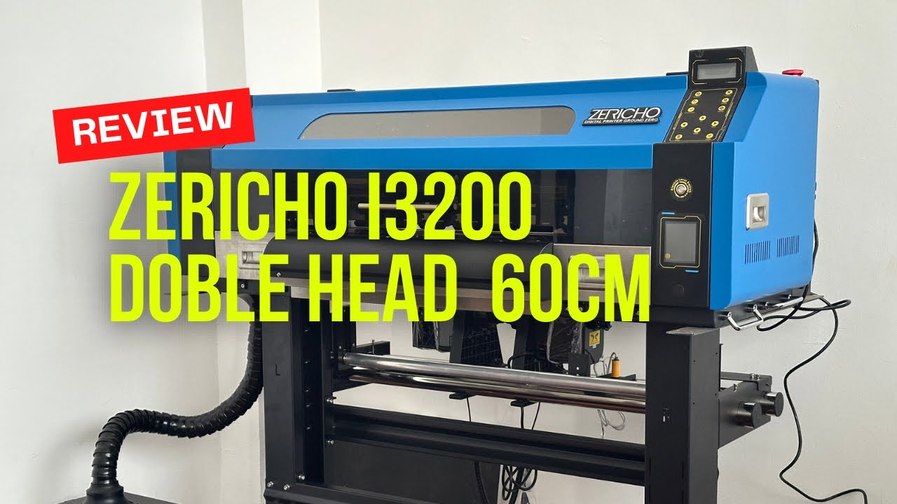 Review Printer Baru di Zericho i3200 60cm | include Zero Grounding ...
