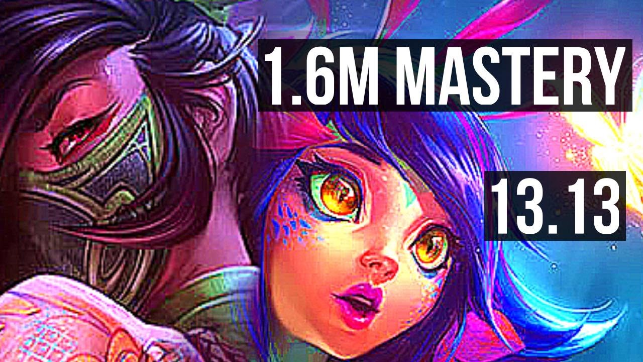 AKALI vs NEEKO (MID) | 1.6M mastery, Legendary, 17/4/11, 500+ games ...