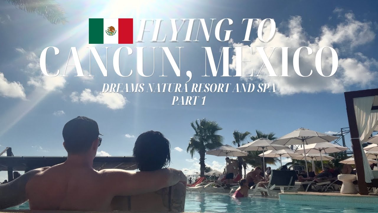 We Are Flying To Cancun, Mexico! - Travel Vlog Part 1 - YouTube