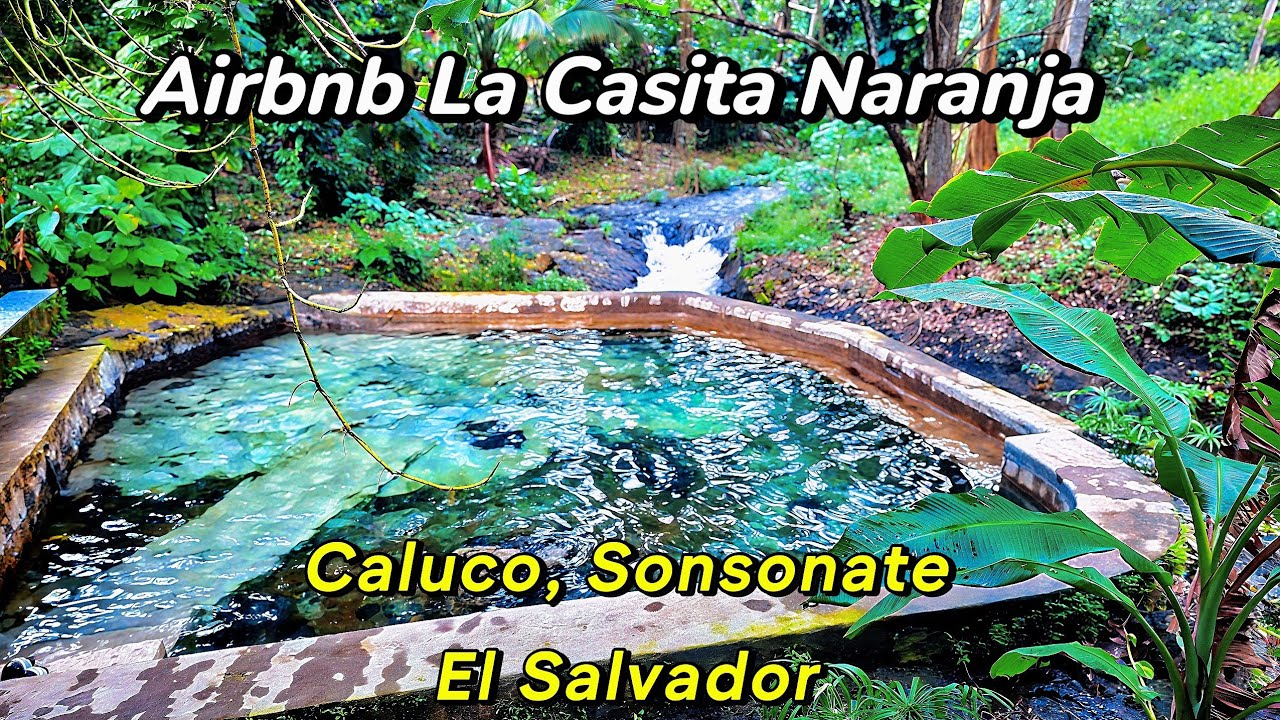 El mejor Airbnb de Caluco? Casa de campo y piscina Natural, un paraíso ...