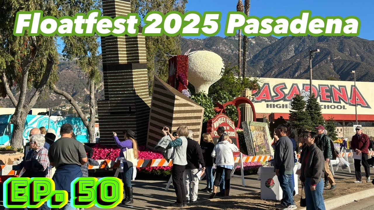 Floatfest 2025: Rose Parade 2025 Pasadena - Episode 50 - YouTube