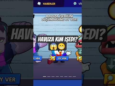 HAVUZA İŞEYENİ BULDUM SANIRIM!! Brawl Stars