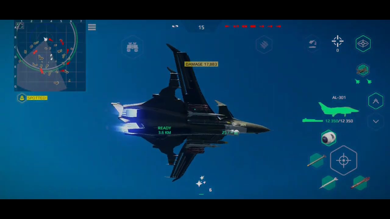 New Strike Fighter Queen "Al 301" in Modernwarships - YouTube